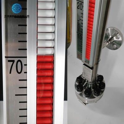 DN20-DN150 Medidor de nivel del flotador magnético Indicador de nivel magnético a prueba de ...